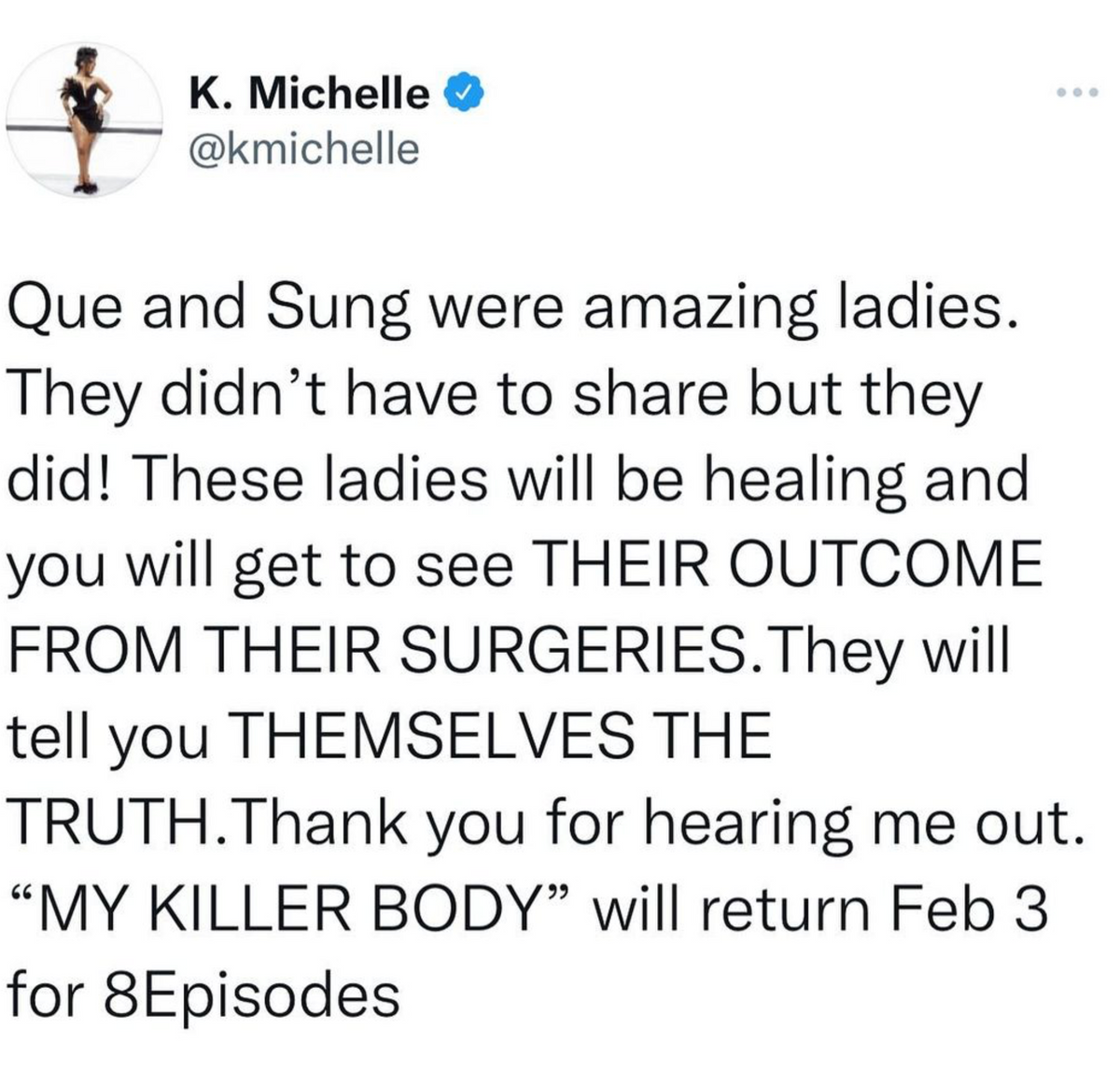 My Killer Body with K Michelle – Tribe 35